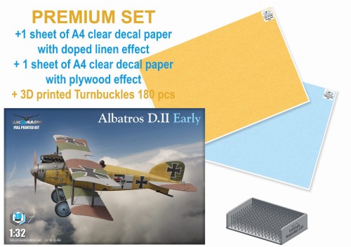 Albatros D.II Early PREMIUM 1:32 Lukgraph